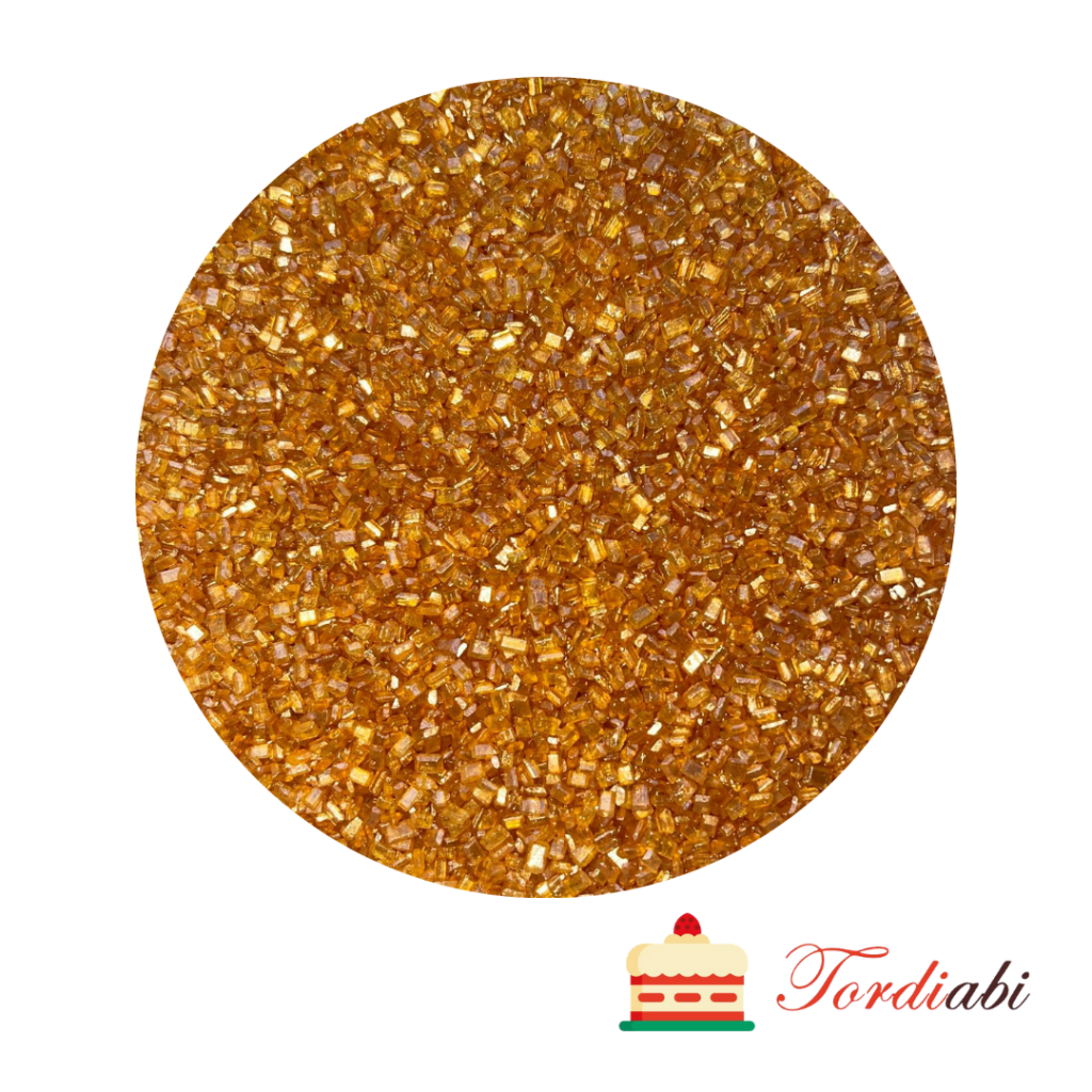 Kuldne dekoorsuhkur, E171-vaba - 50 g - Tordiabi